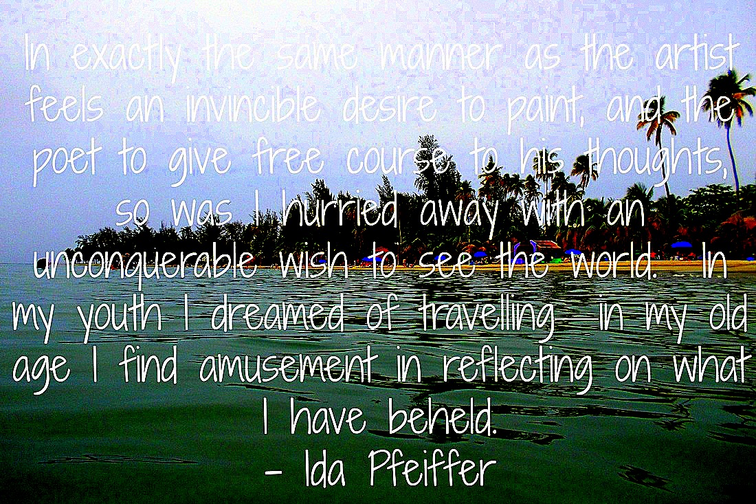 To Travel vs To Wander – Here-There-Everywhere – This-That-Everything